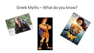 Introduction to Greek Mythology | PPT