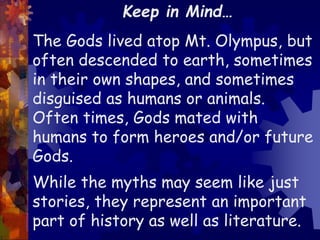 greek mytology.ppt