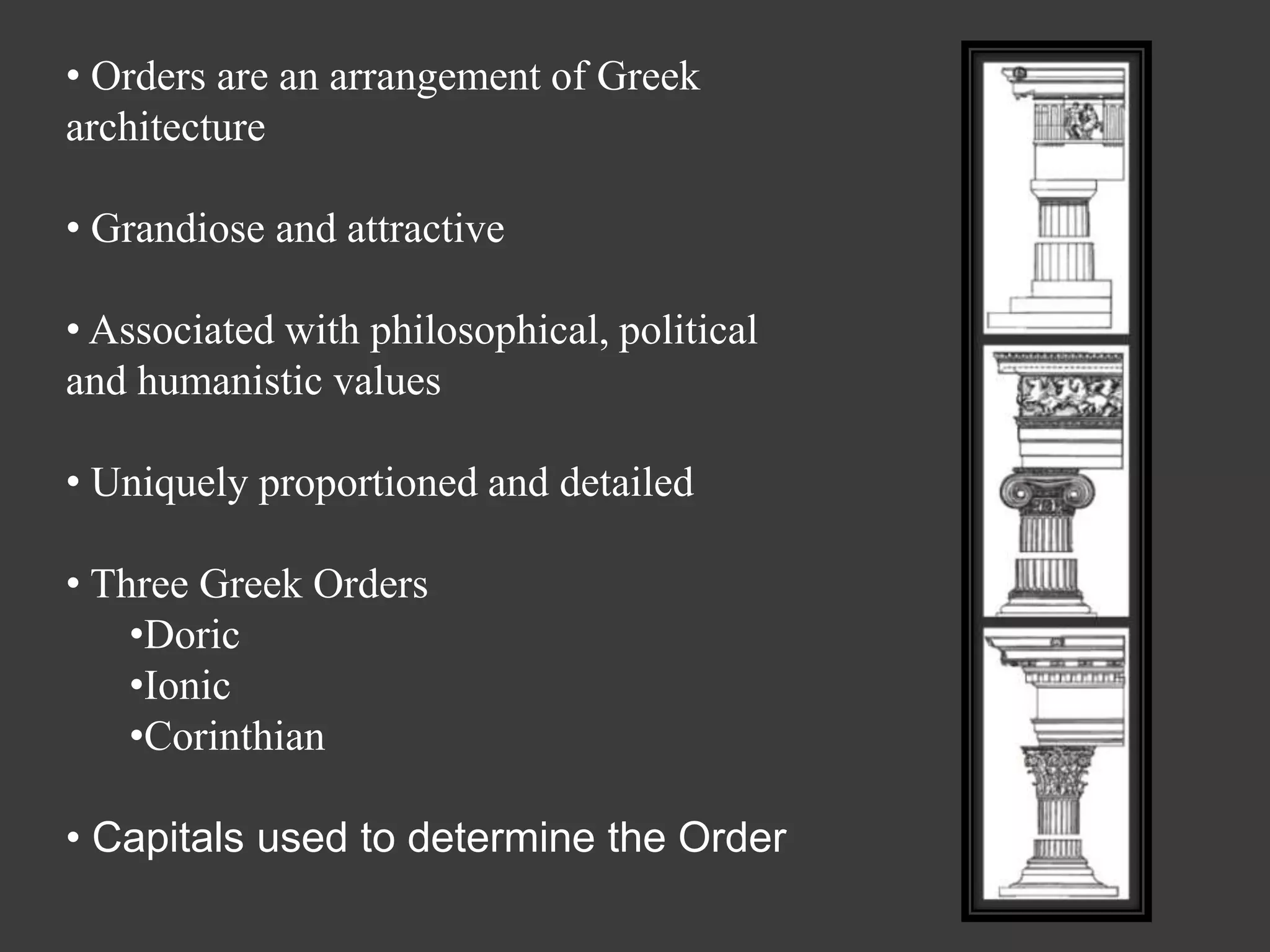 Greek orders presentation | PPTX