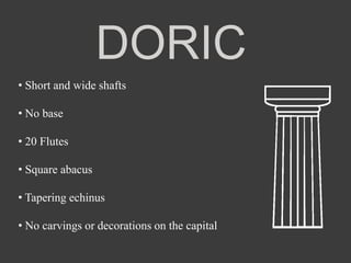 Greek orders presentation | PPTX