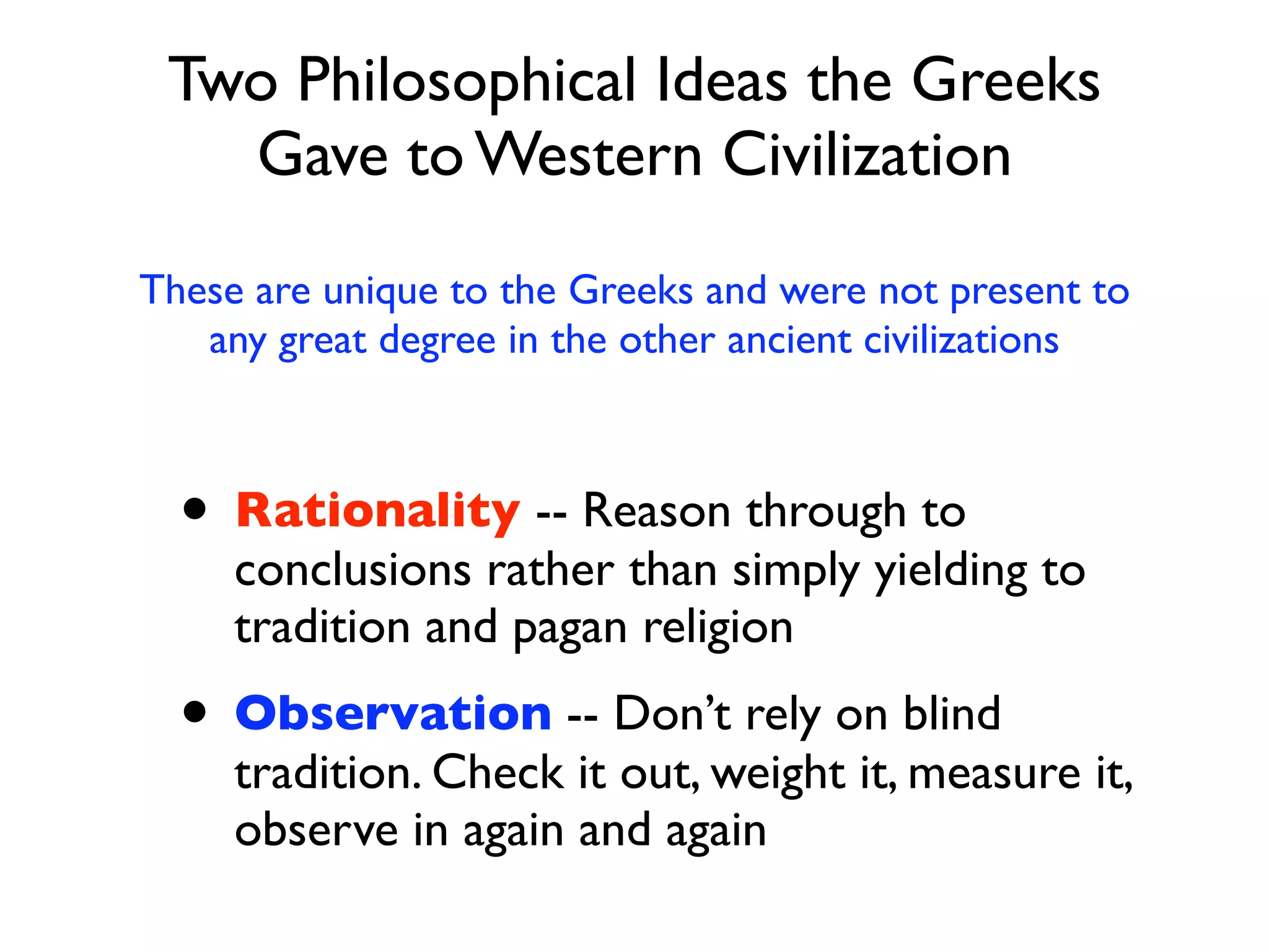 Classical Greek philosophers | KEY