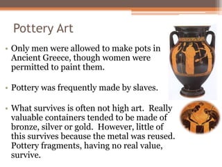 Greek pottery | PPTX