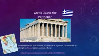 Greek & Roman art and Mathematics | PPTX