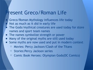 Greco-Roman Presentation | PPT