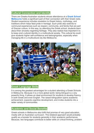 Greek Schools in Melbourne_ How They Empower Students through Language ...