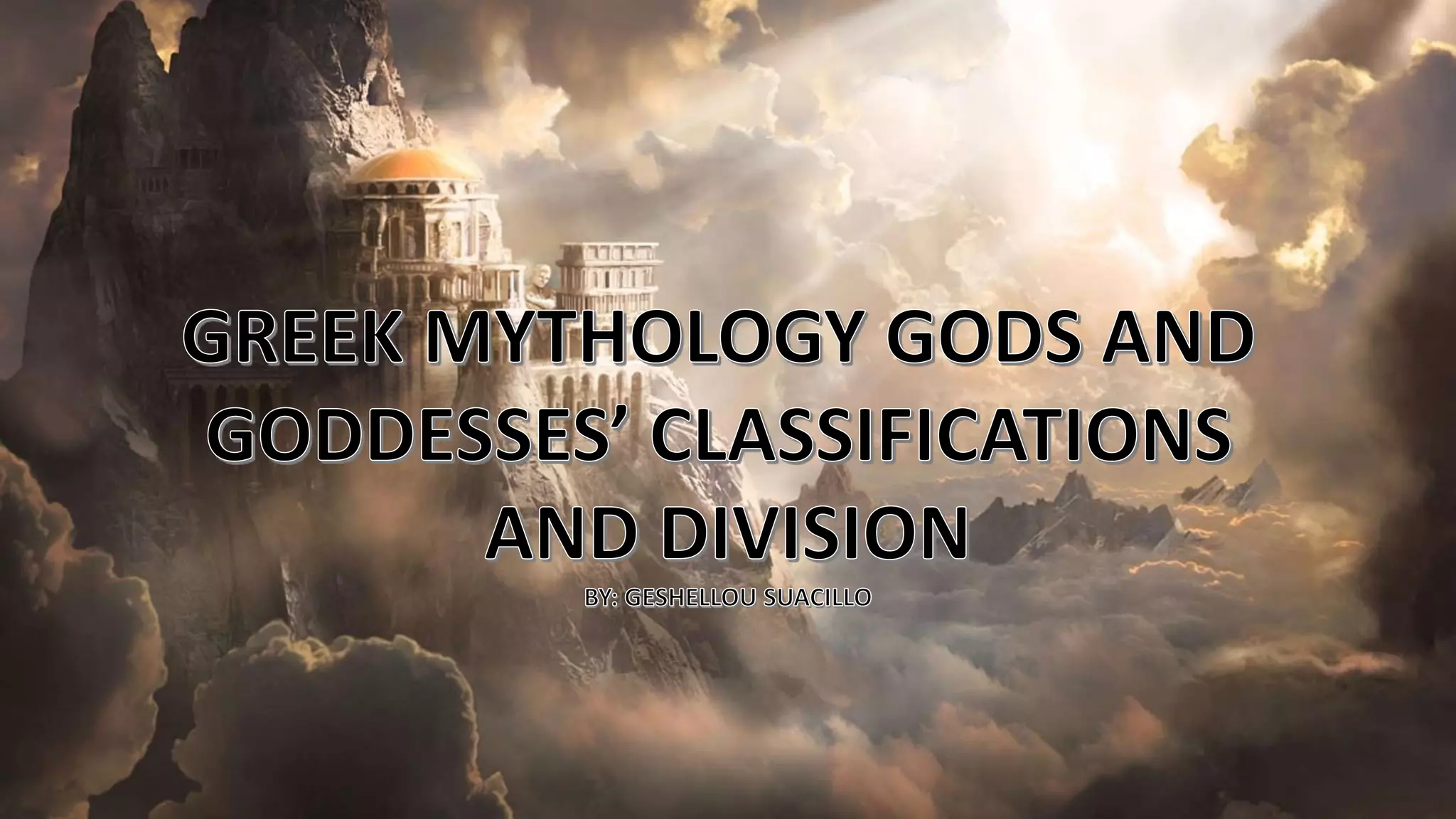 Greeks classification | PPT