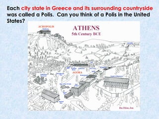Greek society and the Greek polis architecture | PPTX