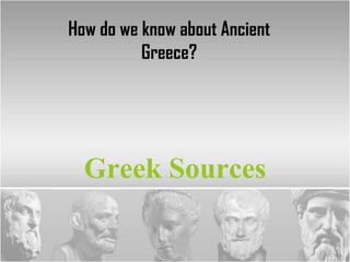 Greek sources | PPT