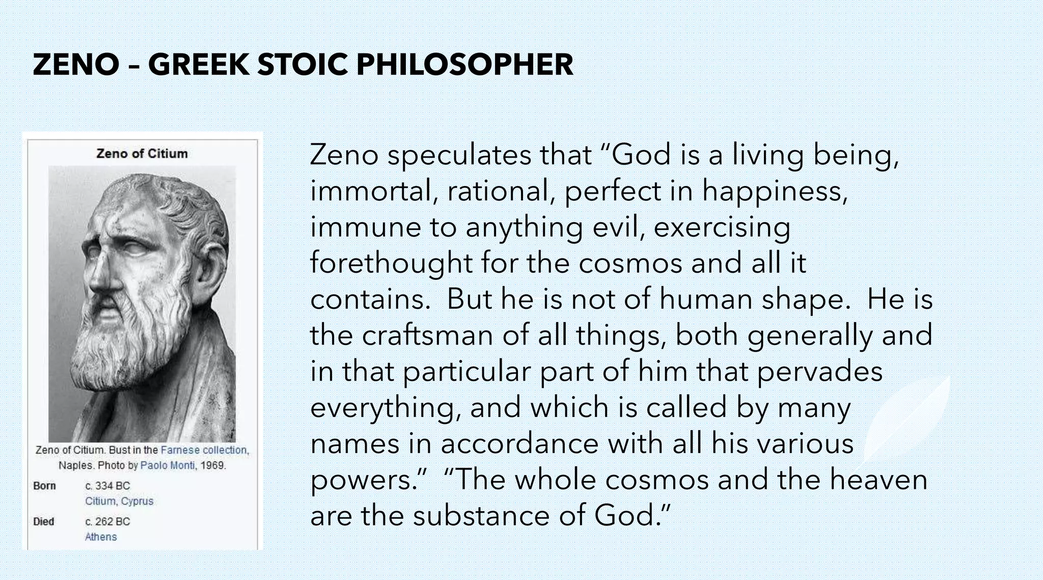 Zeno of Citium, First Greek Stoic Philosopher | PDF