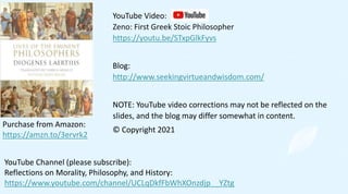 Zeno of Citium, First Greek Stoic Philosopher | PDF