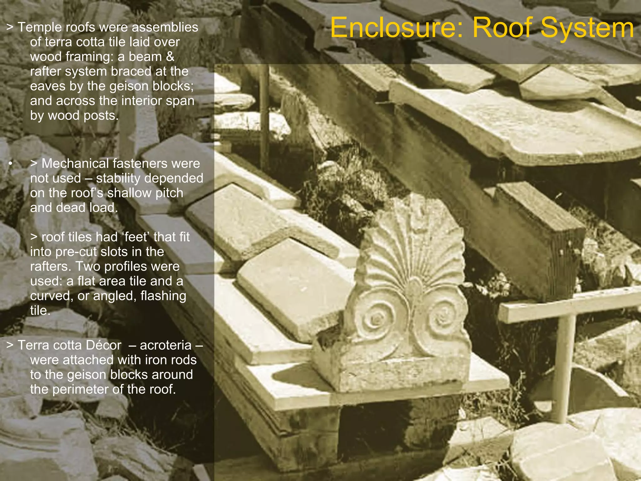 Greek Temple Construction Systems | PDF