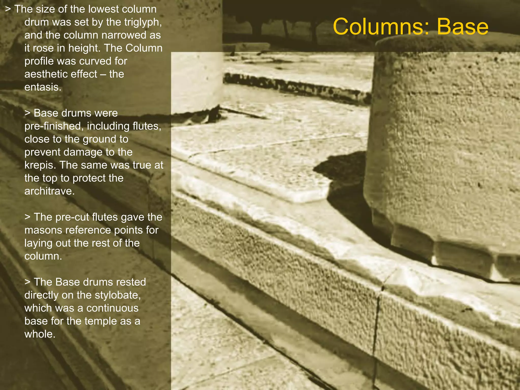Greek Temple Construction Systems | PDF
