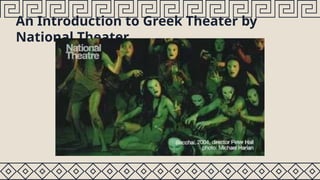 Greek Theater ppt for upper elementary students | PPTX