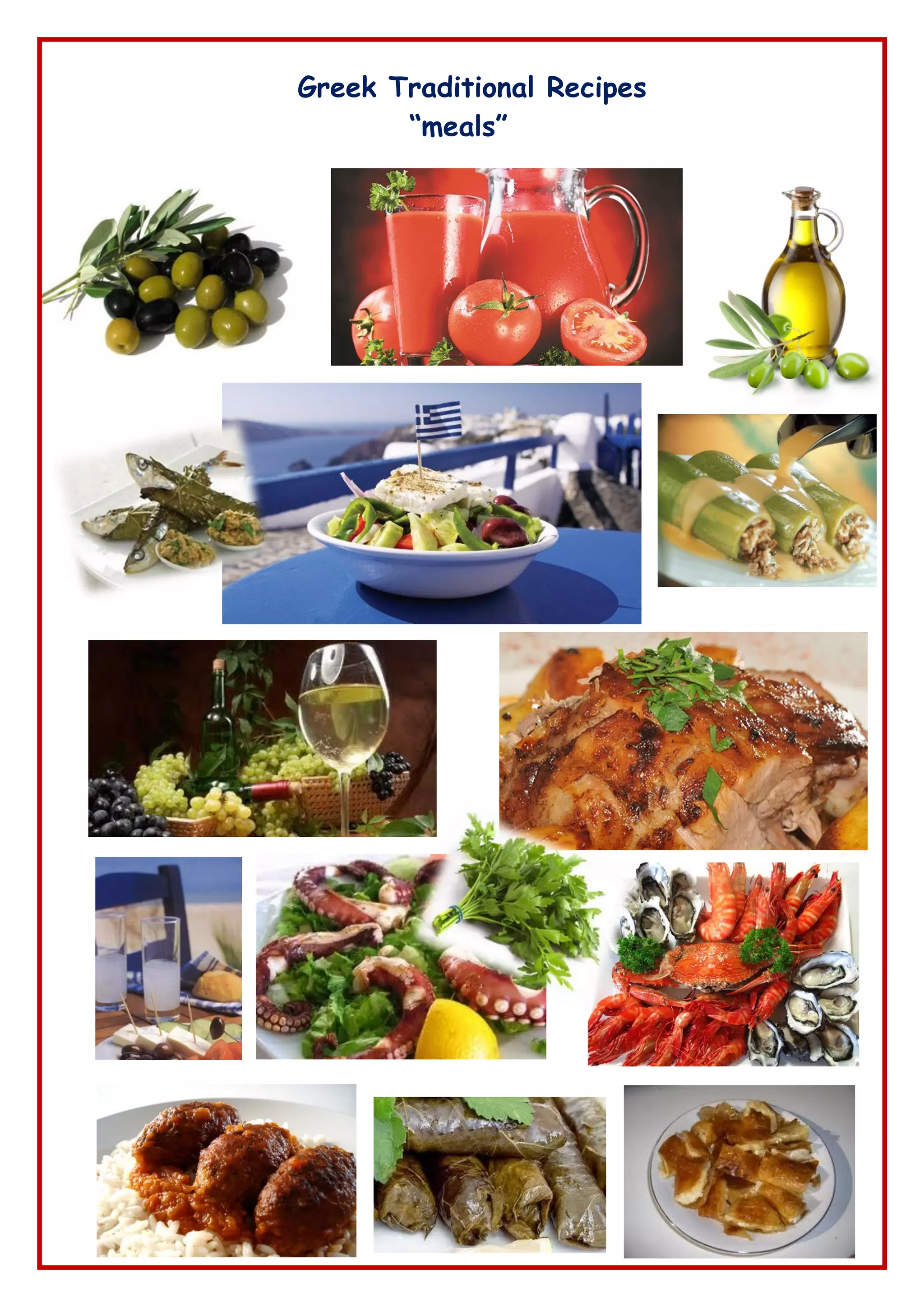 Greek traditional recipes | PDF