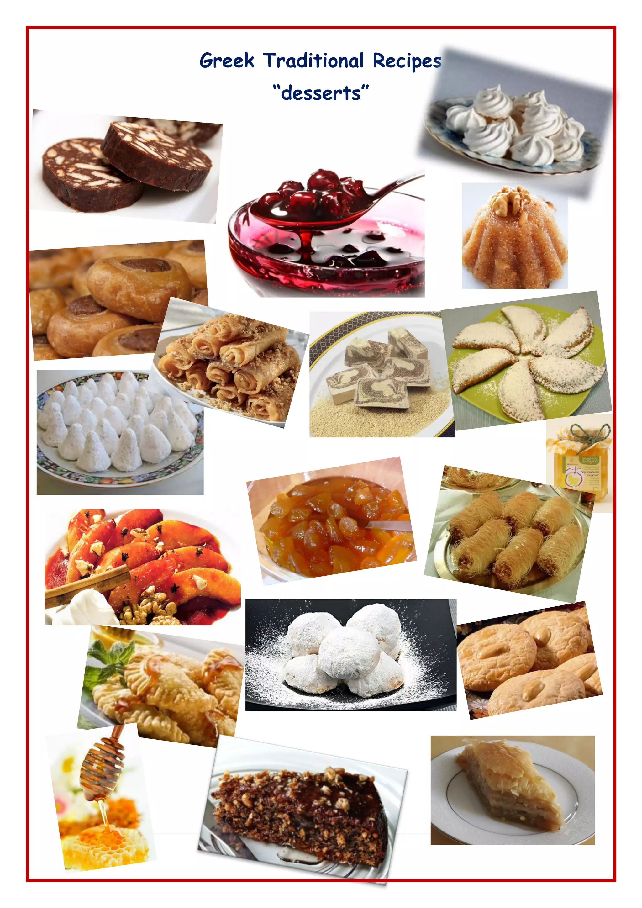 Greek traditional recipes | PDF