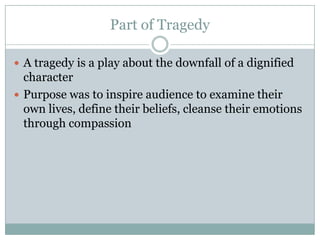 Greek tragedy | PPTX