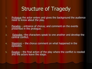 Greek tragedy introduction | PPTX