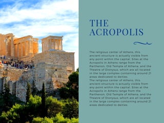 Greek Travel Spotlight: Exploring Athens in 4 Days | PDF