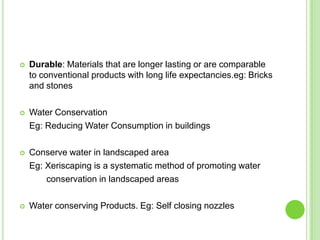 Green Building Materials | PPTX