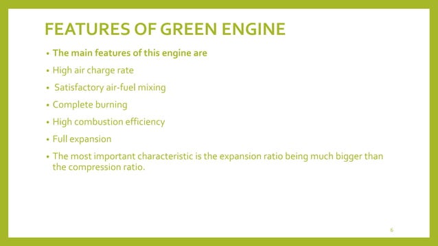 Green Engine | PPTX