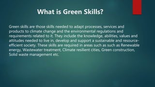 GREEN SKILLS[PART-1] | PPTX