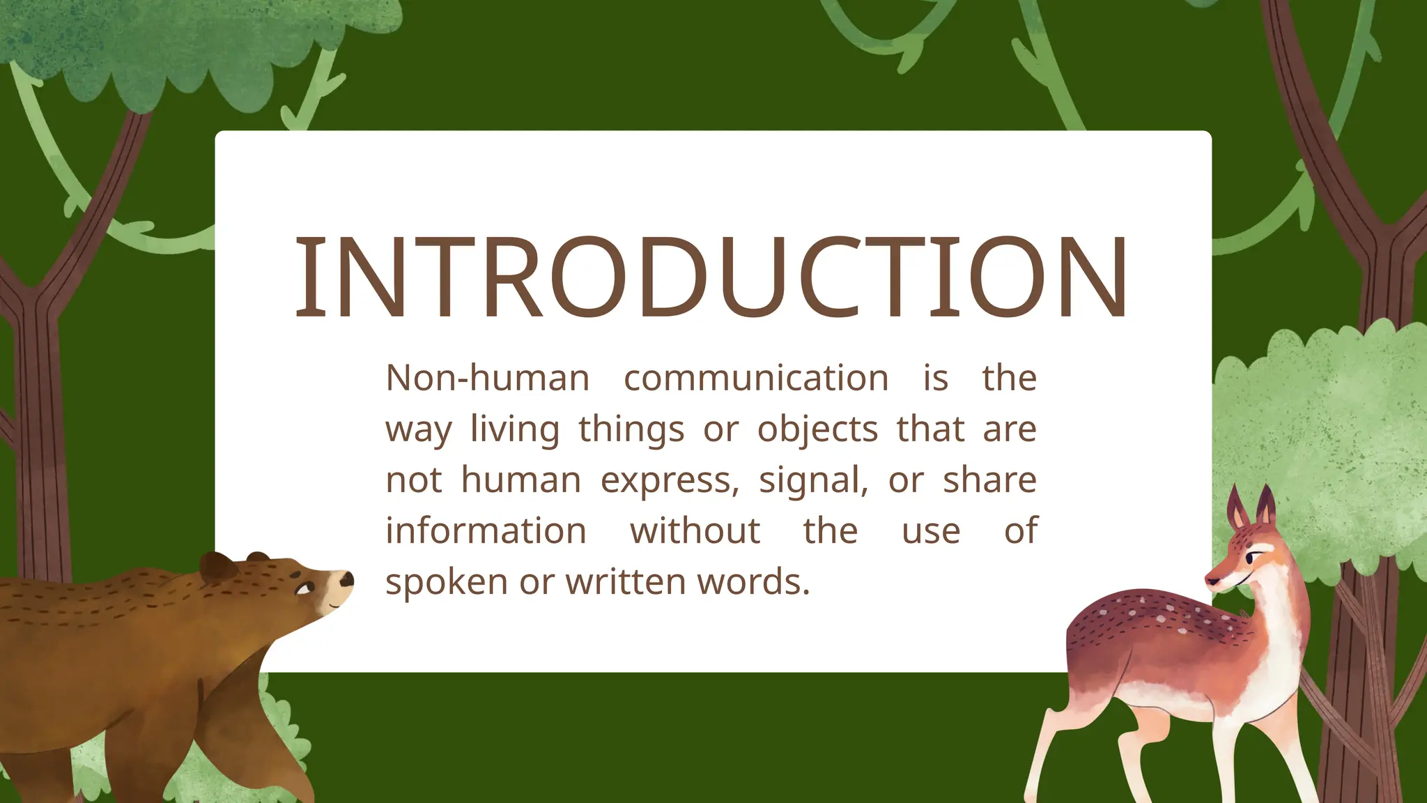 Non-human communication -Presentation.pptx