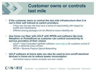 Fiber to the Home business model | PPT