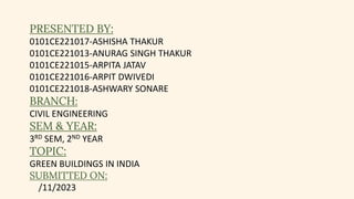 Innovative Green Buildings in India: Sustainable Architecture and ...