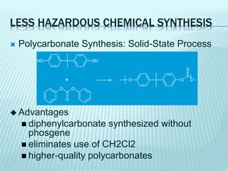 Green chemistry-presentation | PPTX