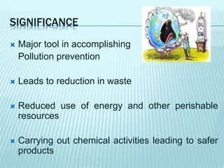 Green chemistry-presentation | PPTX