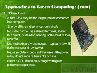 Green Computing | PPT