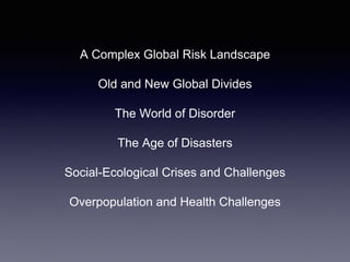 Green Development and Complex Risk Governance , Andreas RECHKEMMER | PPTX