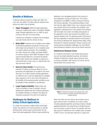 Procesamiento multinúcleo óptimo para aplicaciones críticas de seguridad | PDF