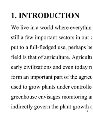 Green-house-environment-control | PDF | Gardening | Home & Garden