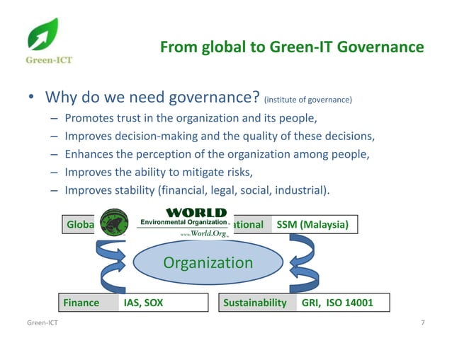 Green ict front presentation | PPTX