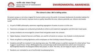 Green-IIMB. BY BV DHOSHI ITS ABOUT GREEN | PDF