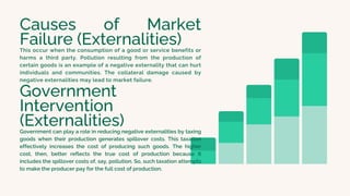 MARKET FAILURE AND GOVERNMENT INTERVENTION | PDF