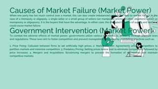 MARKET FAILURE AND GOVERNMENT INTERVENTION | PDF