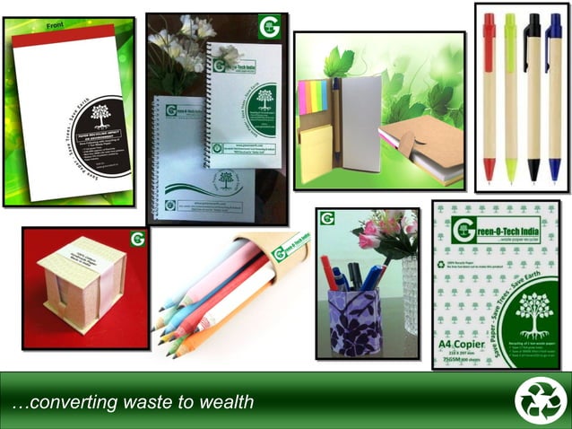 Green o-tech- paper recycling updated | PPT
