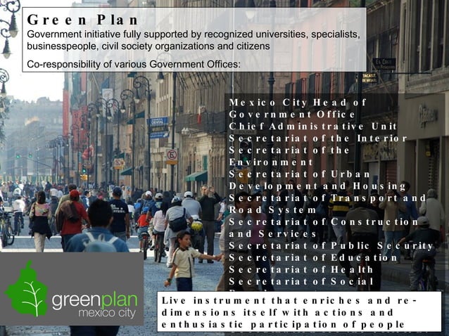 Creating and Implementing Green Plans: Mexico City Case Study | PPT