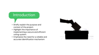 Software Requirement and Analysis On Vote Management system | PPTX