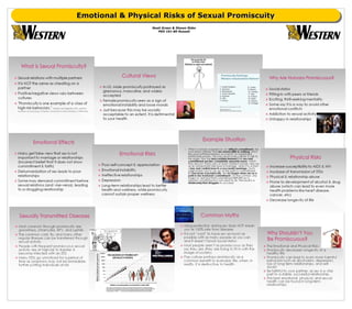 Sexual Promiscuity | PPT