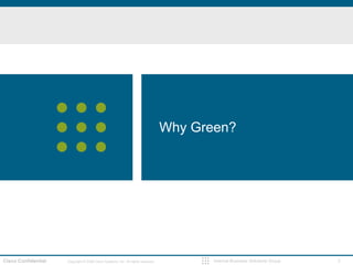 cisco green it | PDF | Green Solutions | Business