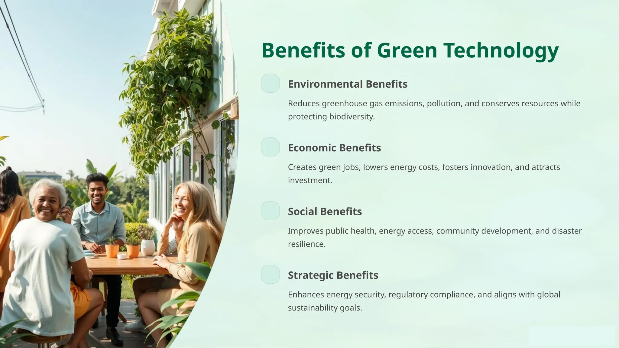 Green Technology Driving Sustainable Innovation | PPTX
