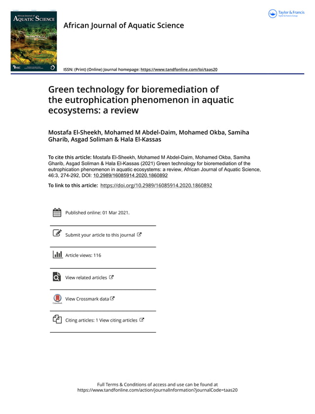 Green technology-for-bioremediation-of-the-eutrophication-phenomenon-in ...