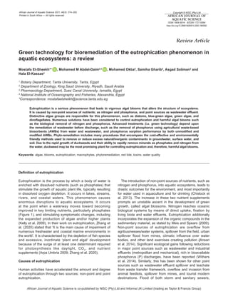 Green technology-for-bioremediation-of-the-eutrophication-phenomenon-in ...