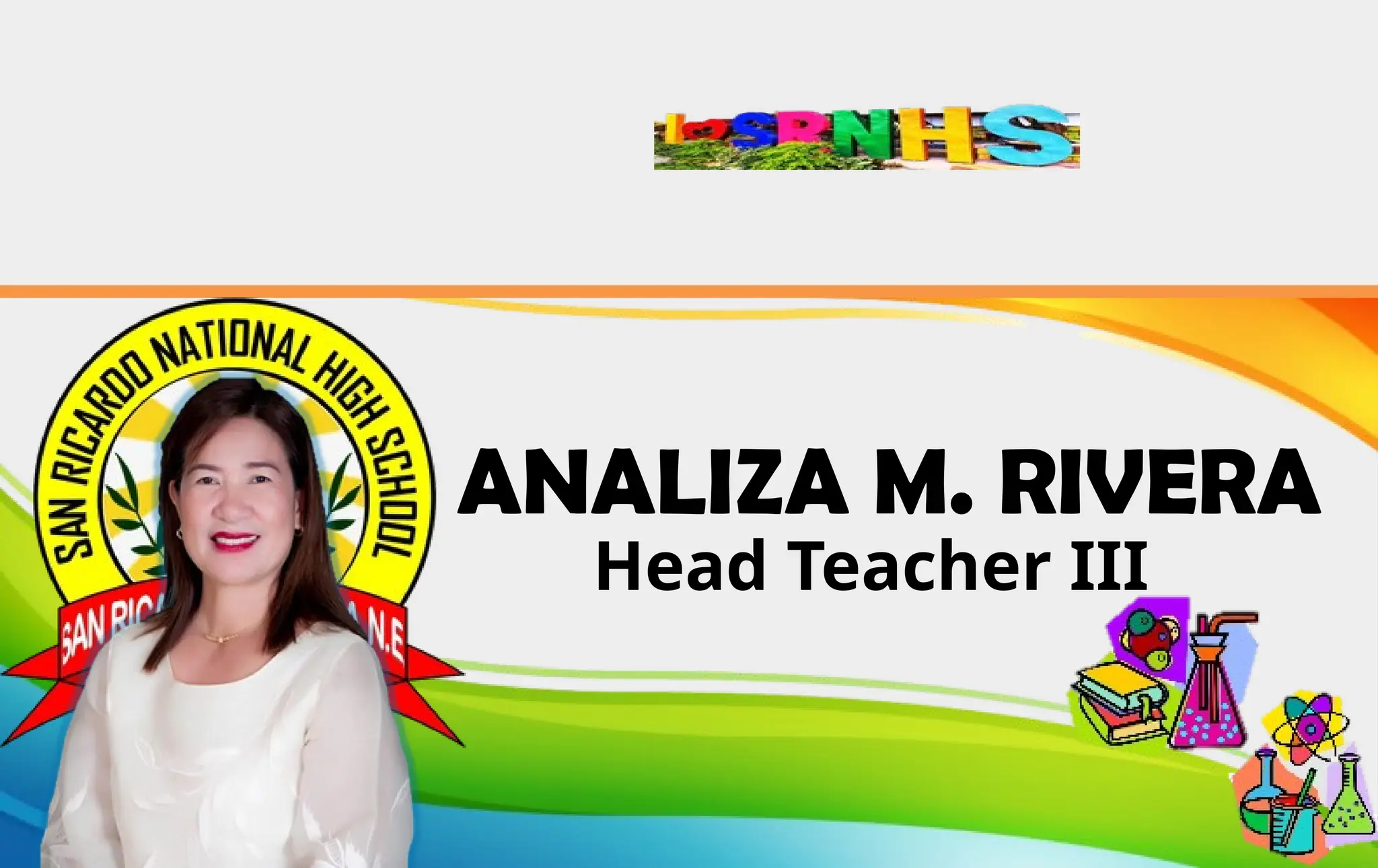 School temporary name tag green theme.pptx
