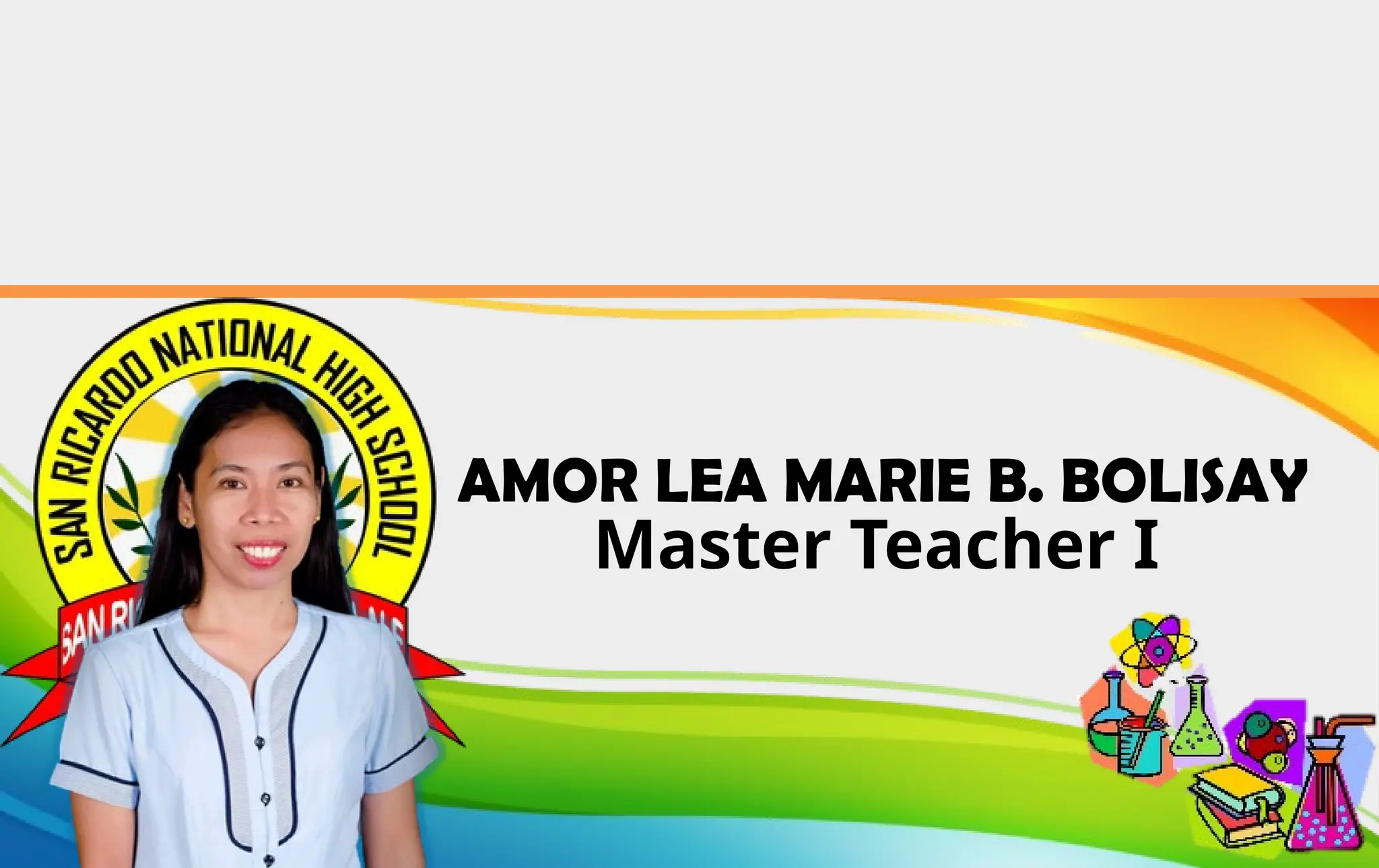 School temporary name tag green theme.pptx