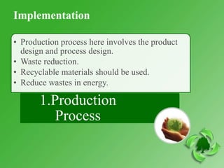Green Manufacturing | PPSX