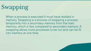 Memory management | PDF | Data Storage and Warehousing | Computing